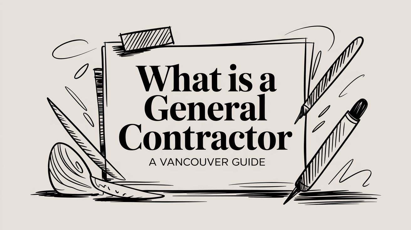 What Is a General Contractor: A Guide for Vancouver & the Lower Mainland